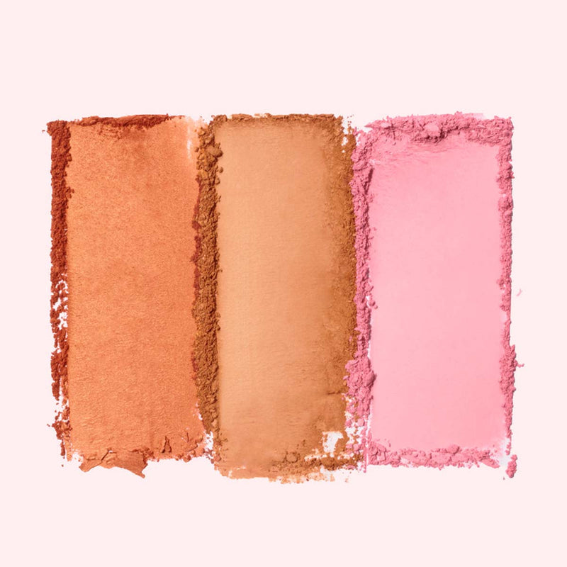 BLUSH TRIO Blush Palette in Love You, Vegan Affordable.